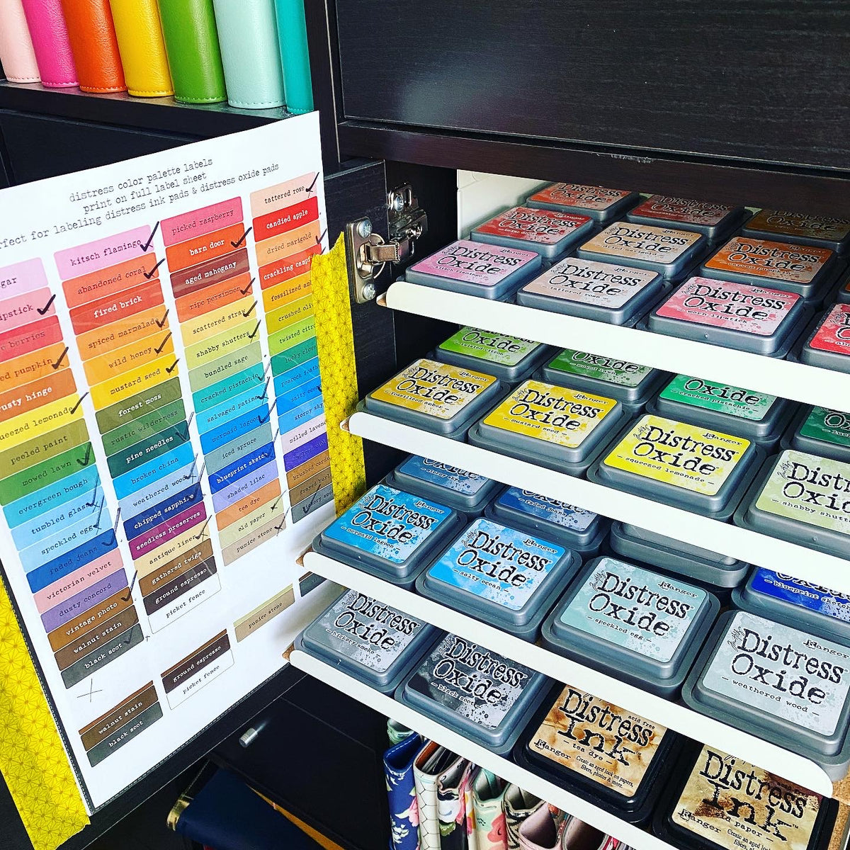 How to Store Distress Inks – Layle By Mail
