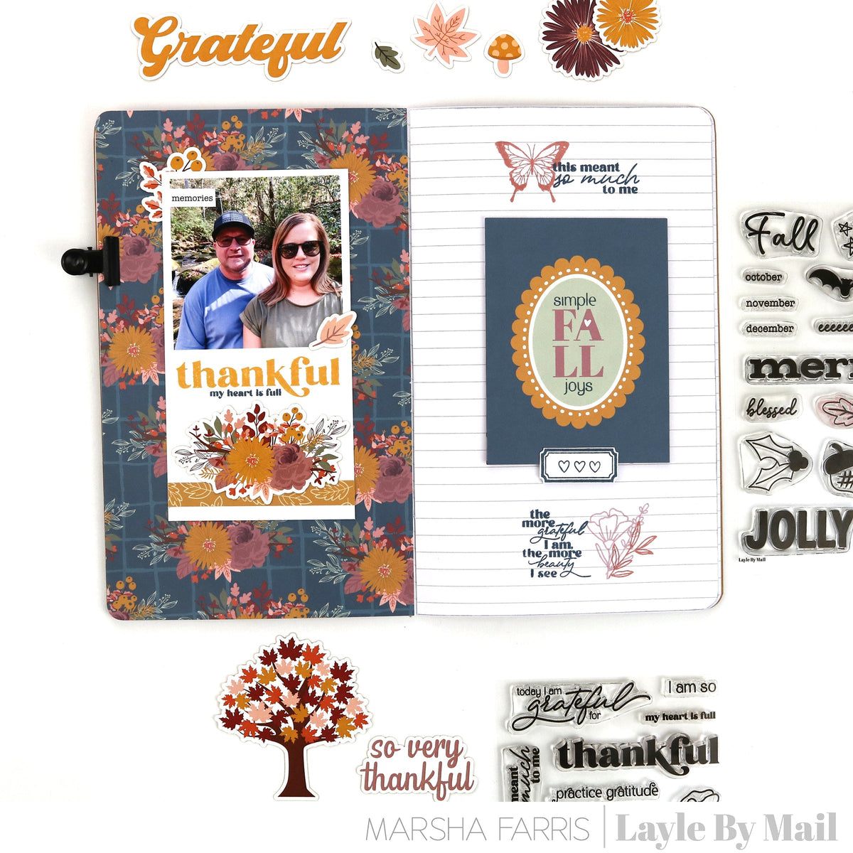 Simple Fall Joys | Design Team: Marsha Farris – Layle By Mail