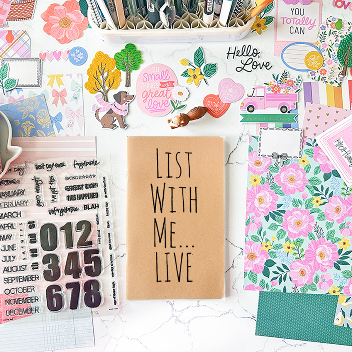 List With Me... LIVE, Traveler's Notebok Style 2.17.24 – Layle By Mail