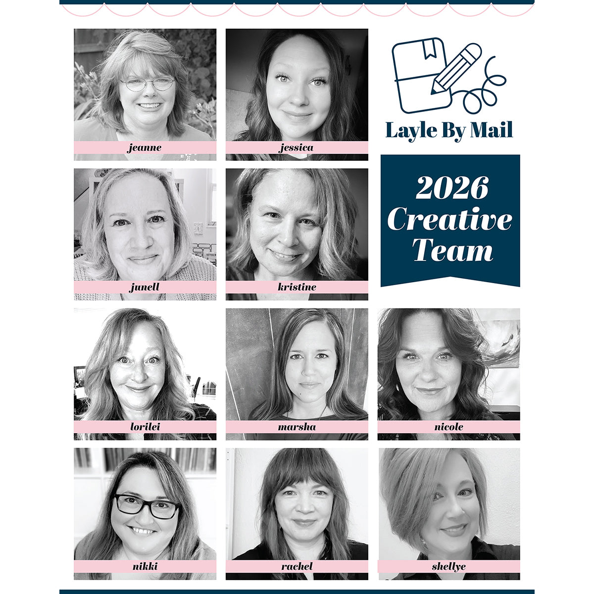 2026 Creative Team – Layle By Mail