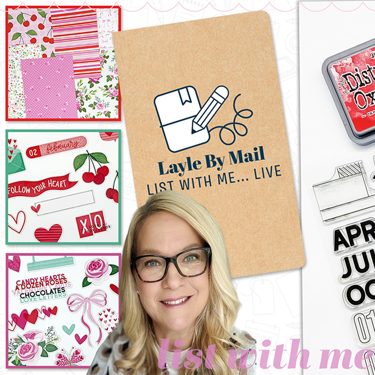 List With Me... LIVE, Traveler's Notebook Style 2.7.26 – Layle By Mail