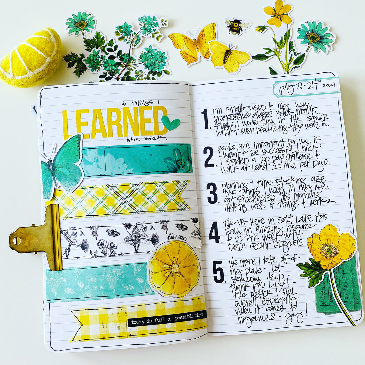 Things I Learned Last Week List – Layle By Mail