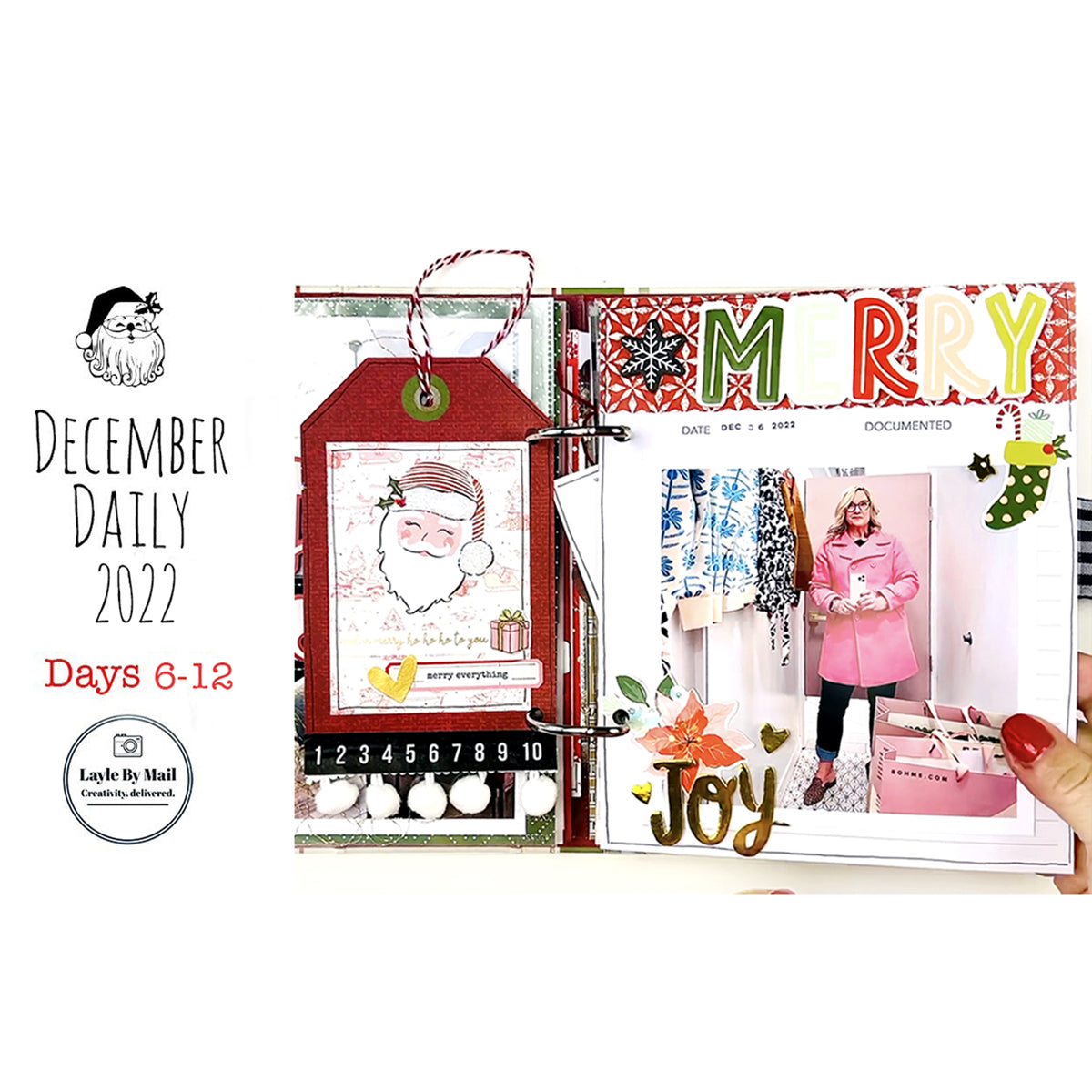 December Daily 2022 - Flip Through Days 6-12 – Layle By Mail