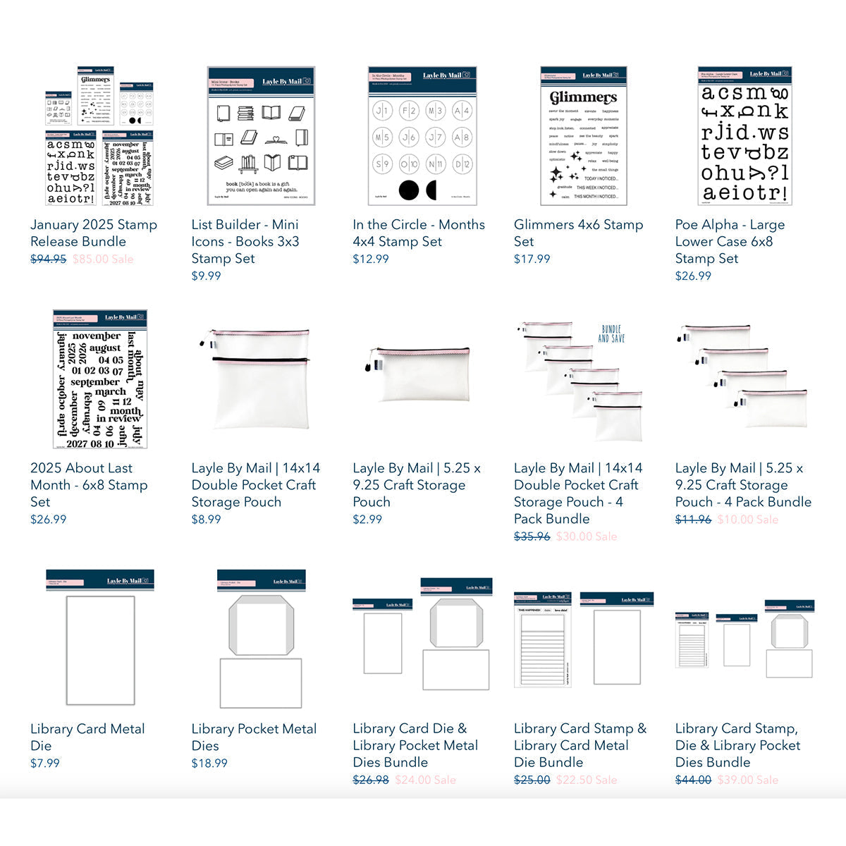 New Product Release | January 2025 – Layle By Mail