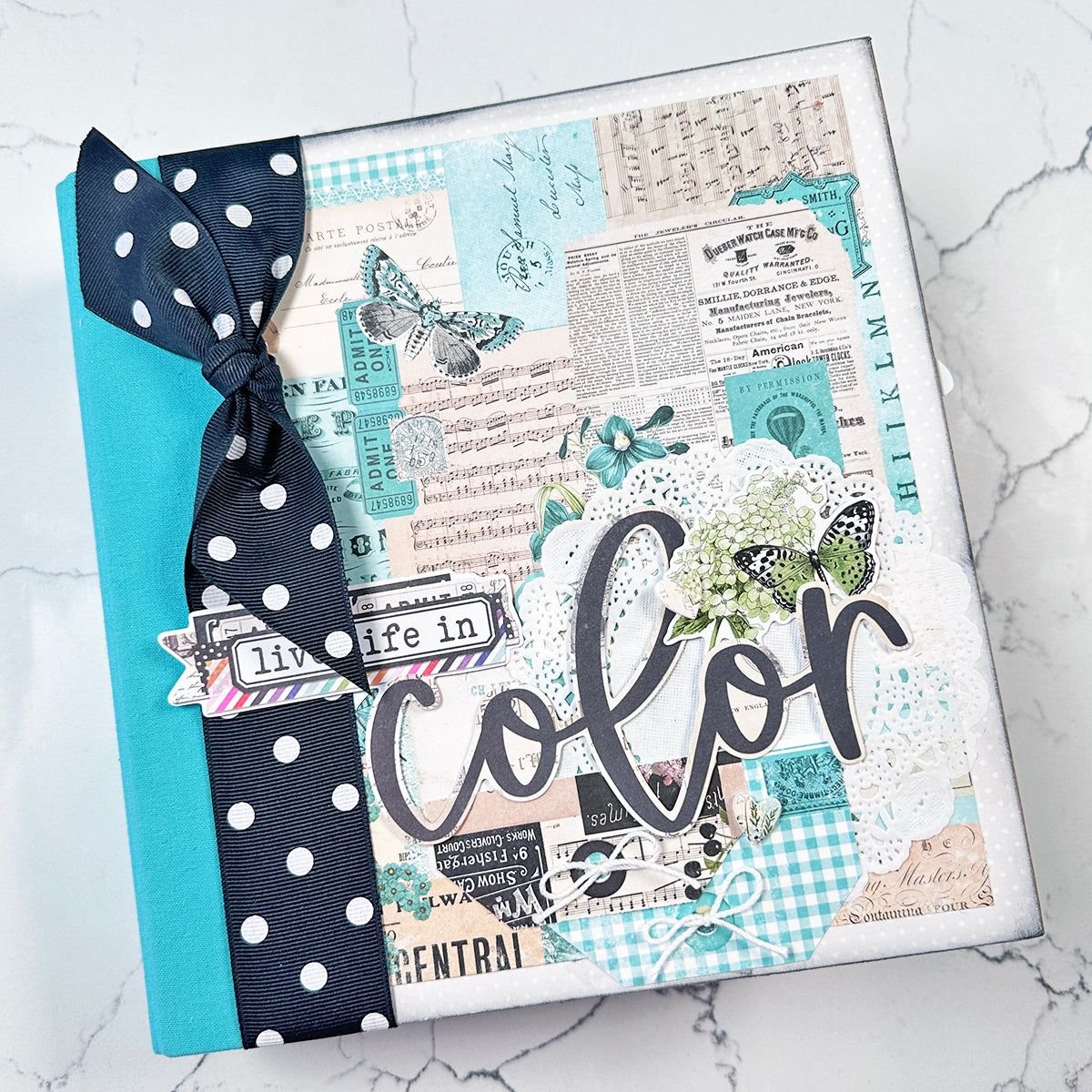 Live Life in Color Mini Book Project Kit – Layle By Mail