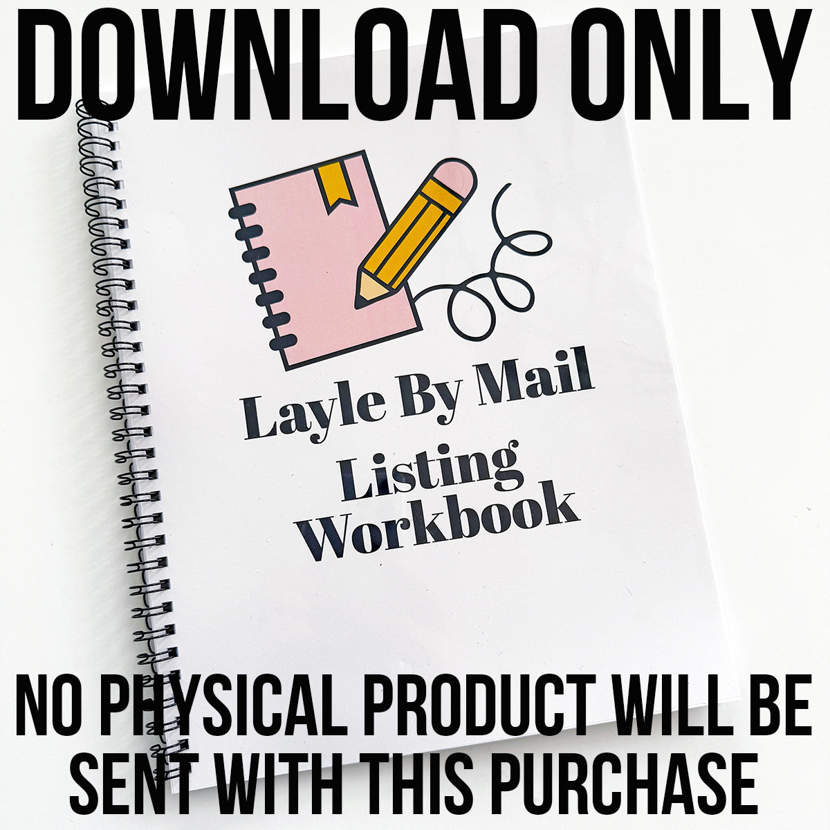 Updated Listing with Layle Workbook - DOWNLOAD ONLY – Layle By Mail