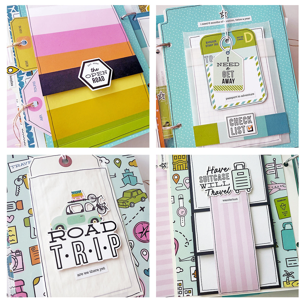 Here & There Mini Book Project Kit – Layle By Mail