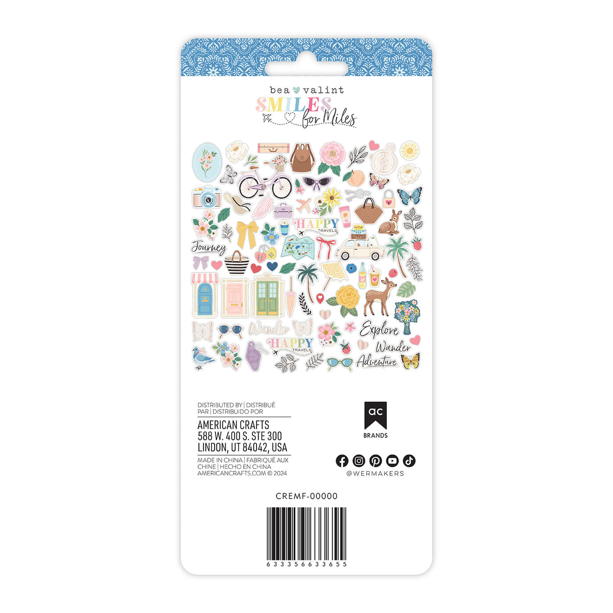 Bea Valint | Smiles for Miles - Ephemera Icons – Layle By Mail