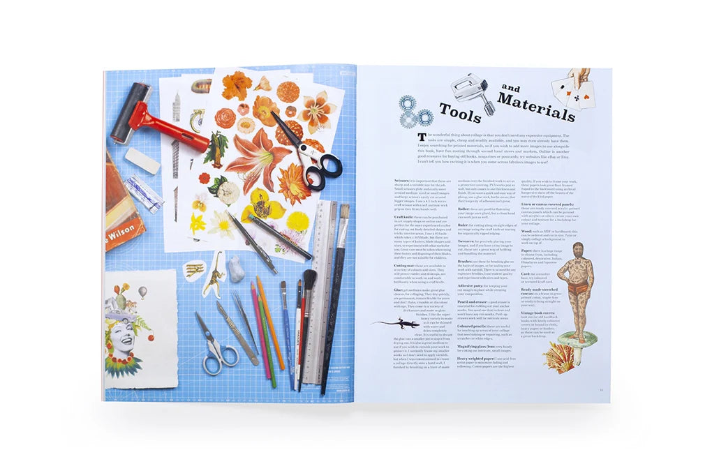Extraordinary Things to Cut Out and Collage Softcover Book – Layle By Mail