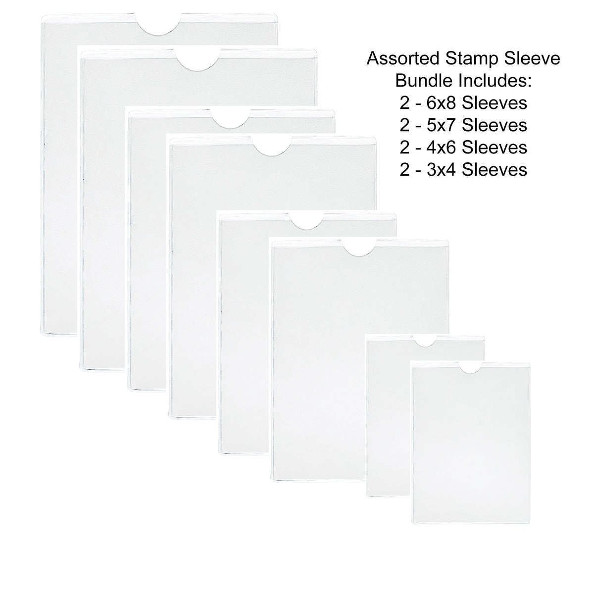 Layle By Mail | Stamp Storage Sleeves Variety Pack