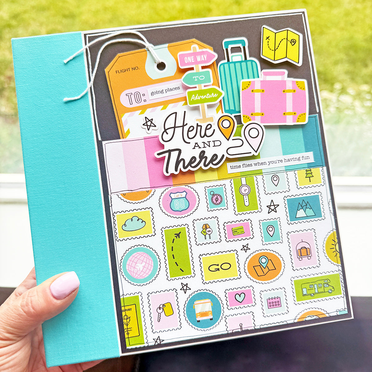 Here & There Mini Book Project Kit – Layle By Mail