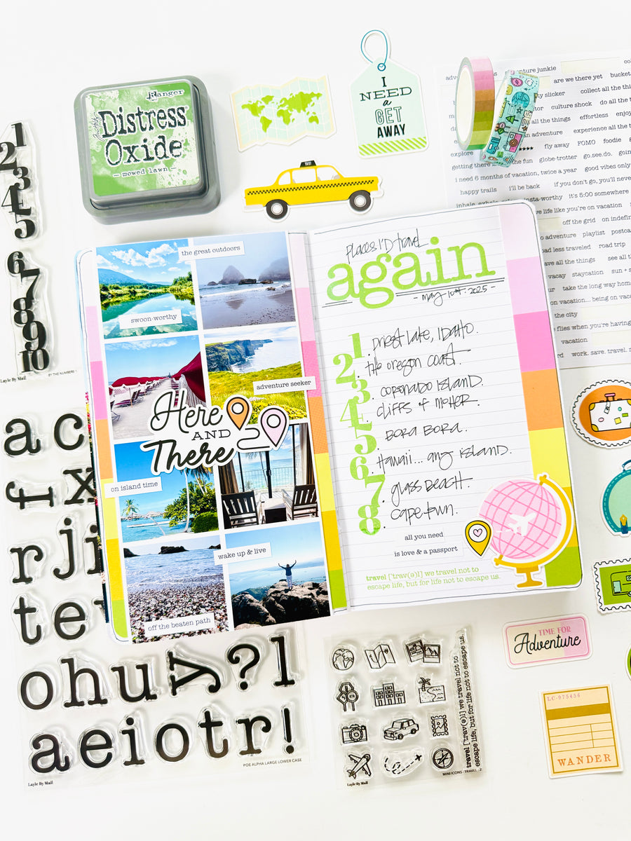 Layle By Mail | Postcards & Passports - Die Cut Icons