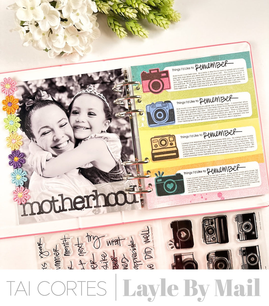 Large Icons - Photography 4x6 Stamp Set – Layle By Mail