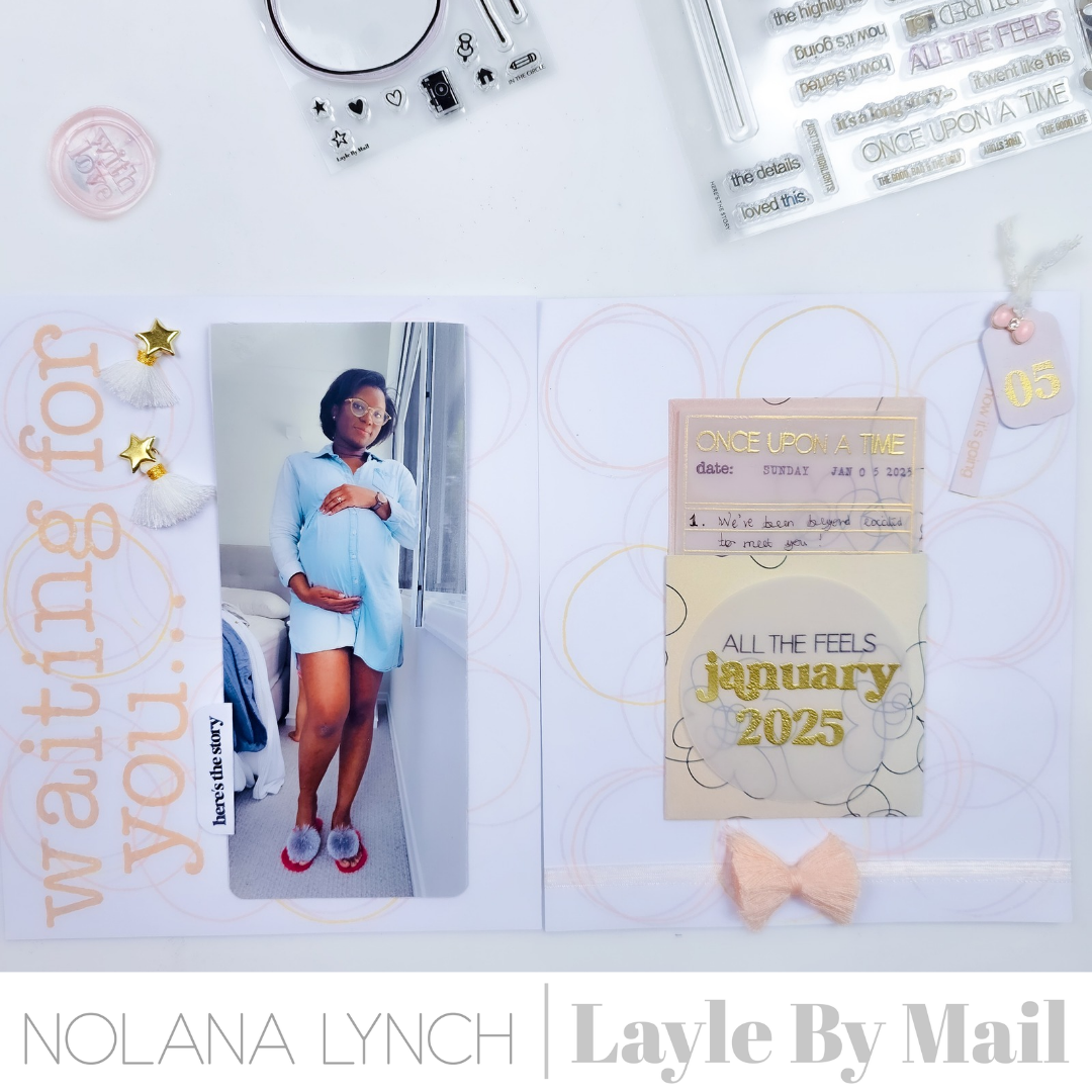 In the Circle 3x3 Stamp Set - RETIRED – Layle By Mail