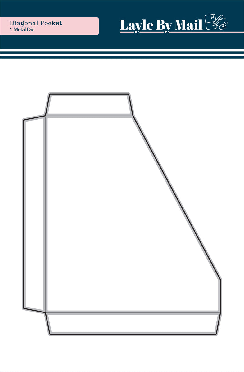 In the Pocket - Diagonal Pocket Metal Die – Layle By Mail