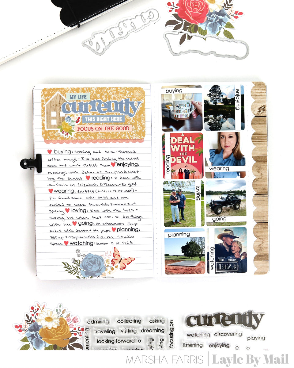 Currently Stamp and Die Bundle – Layle By Mail