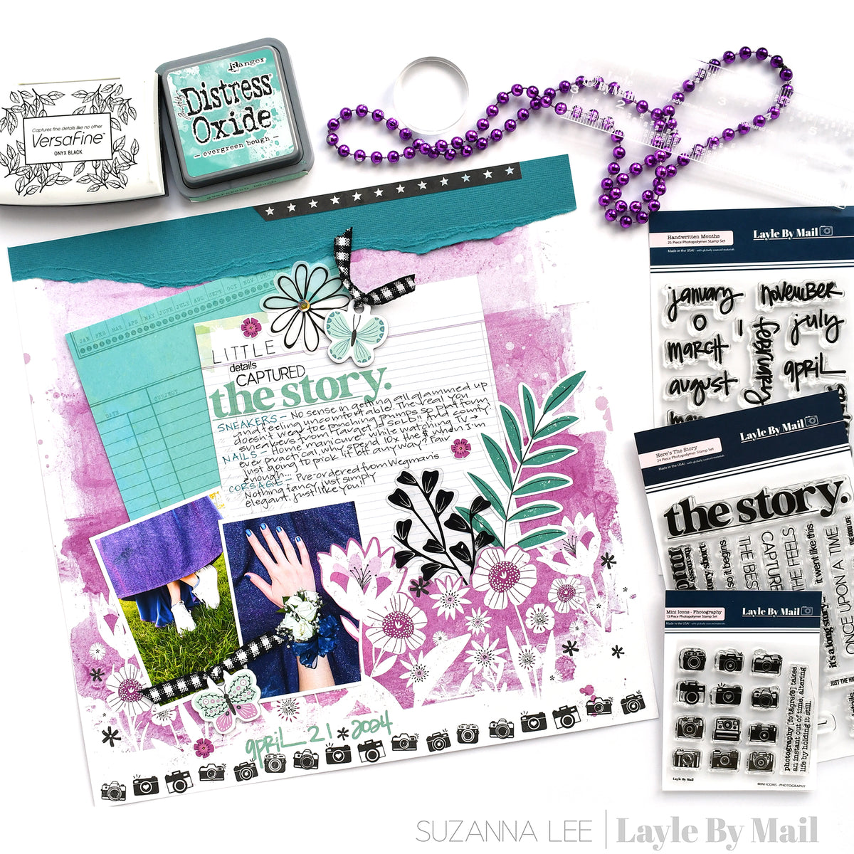 List Builder - Mini Icons - Photography 3x3 Stamp Set – Layle By Mail