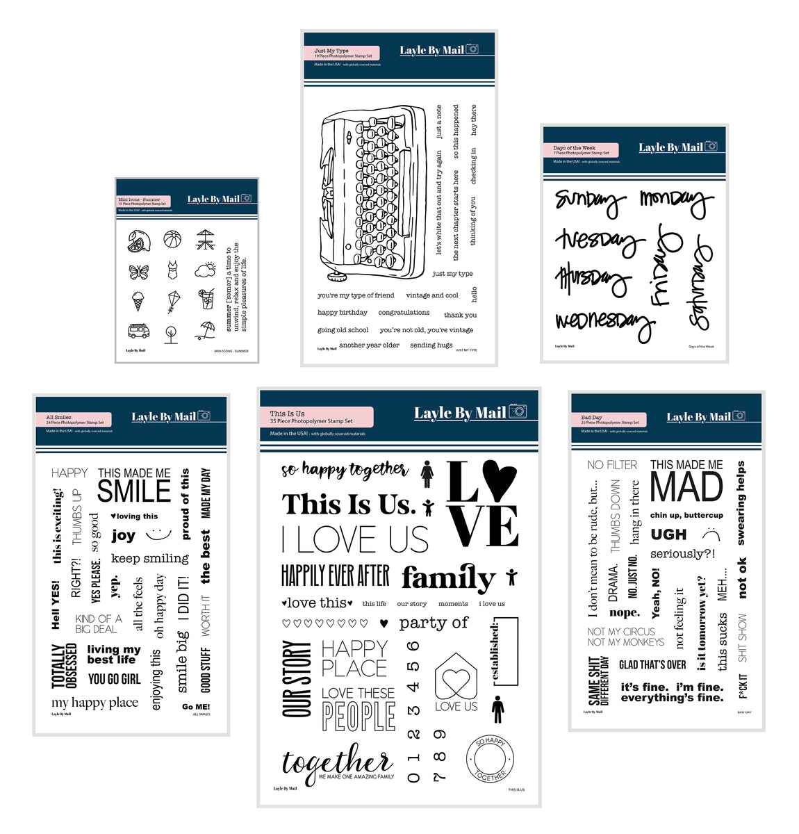 May 2024 Stamp Release Bundle – Layle By Mail