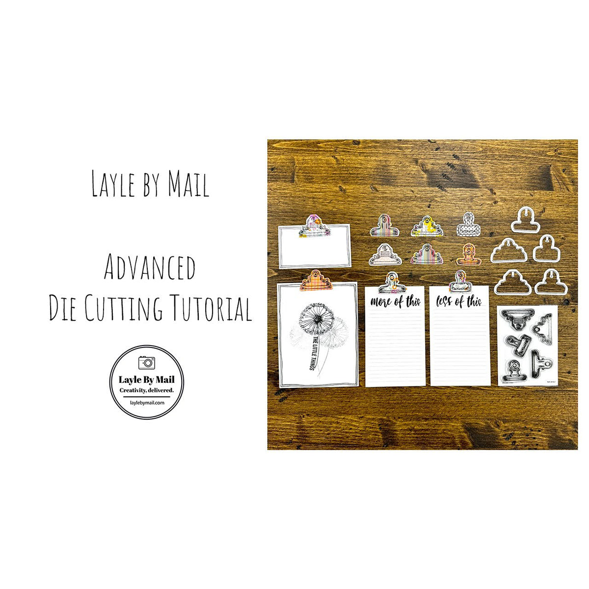 Advanced Die Cutting Tips & Tricks - FREE CLASS – Layle By Mail