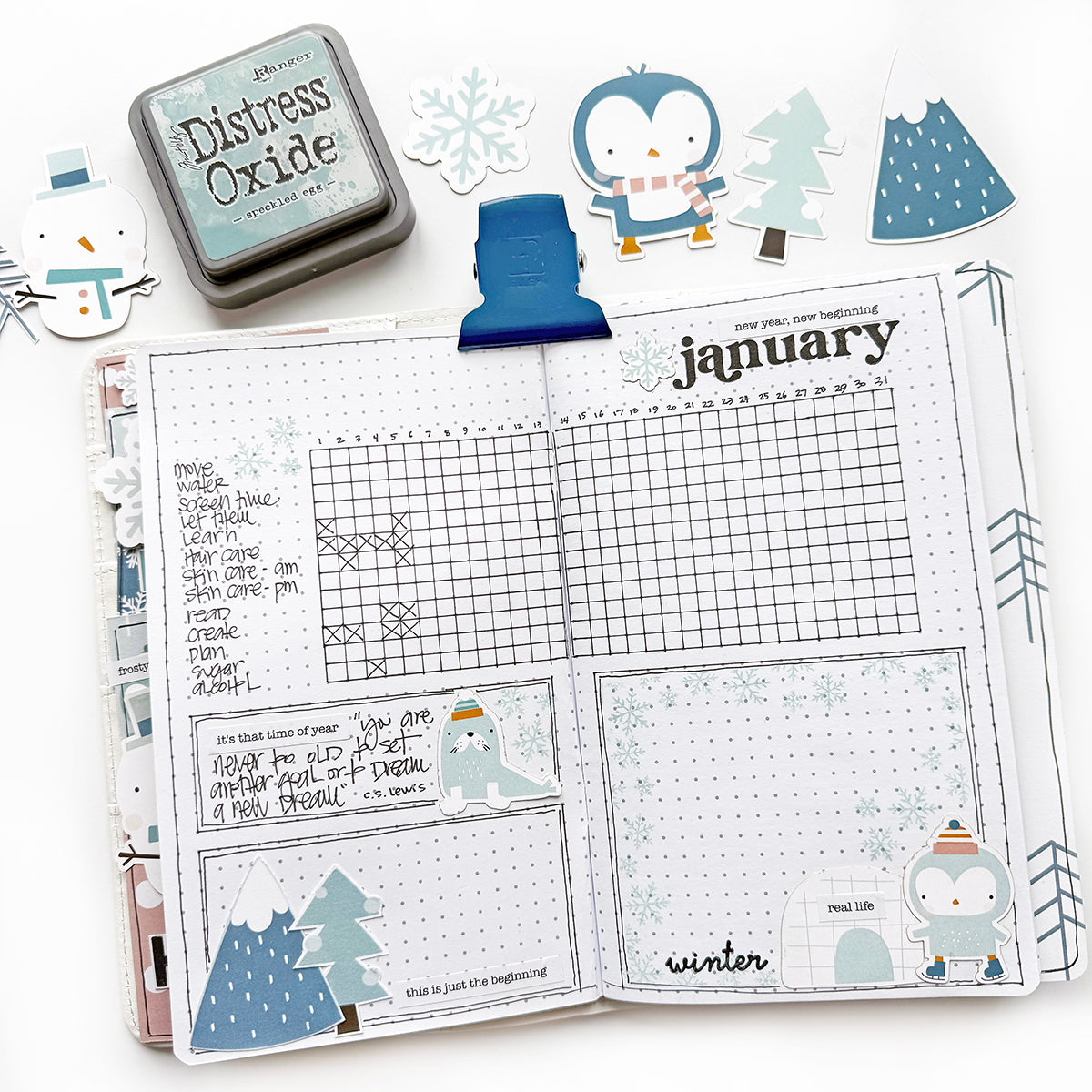 Ellepi Spring Paper Clips - Blue - Small (5cm) – Layle By Mail