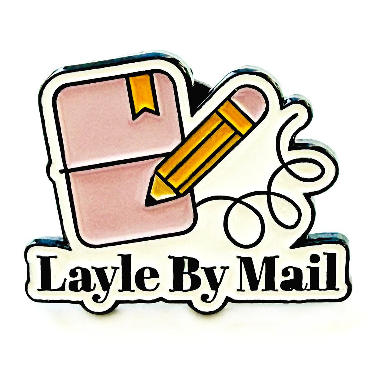 Layle By Mail Enamel Pin
