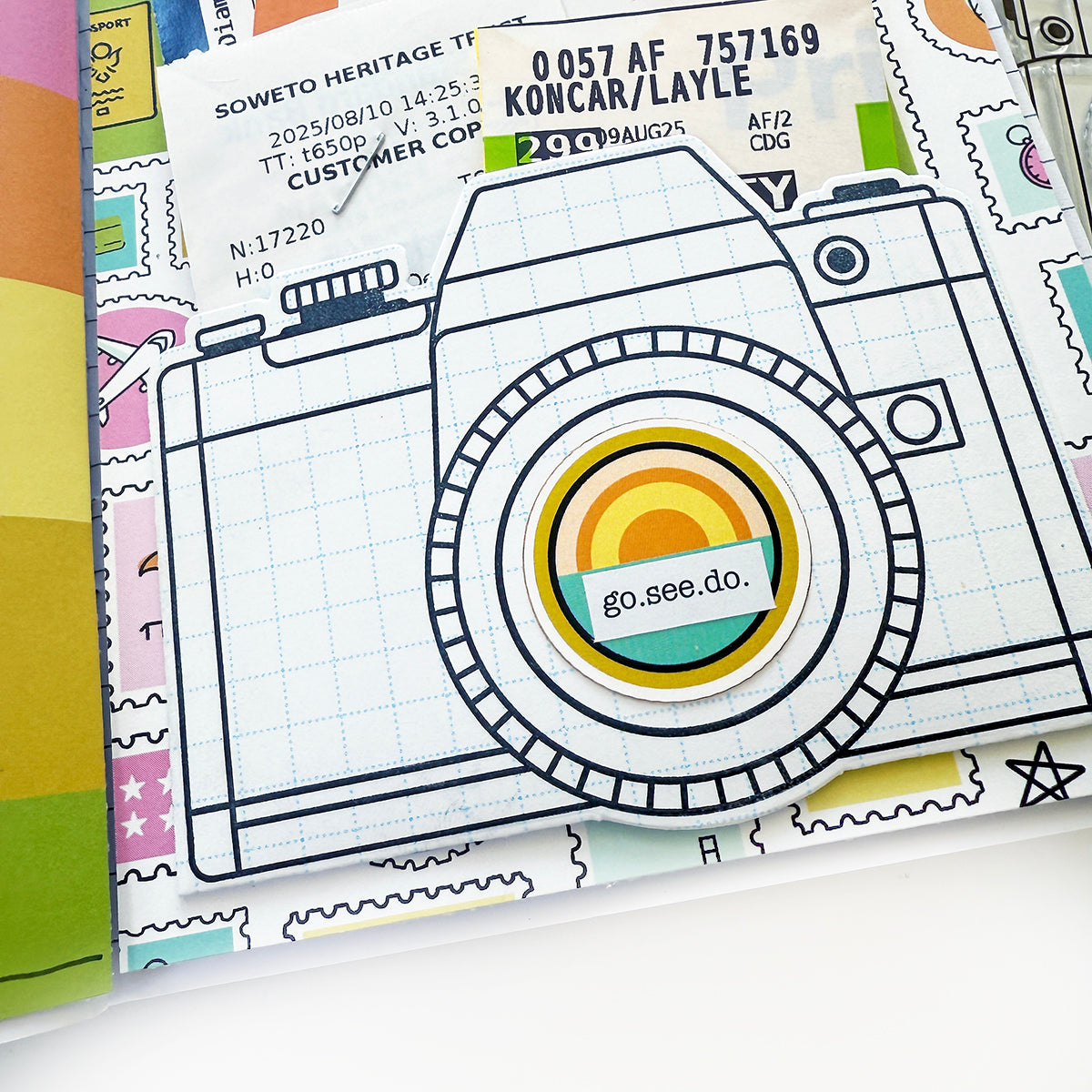 Layle By Mail | 12x12 GRID Paper Pack (10 sheets)