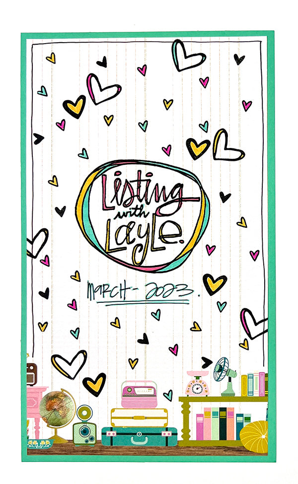 Listing with Layle 3x4 Stamp Set – Layle By Mail