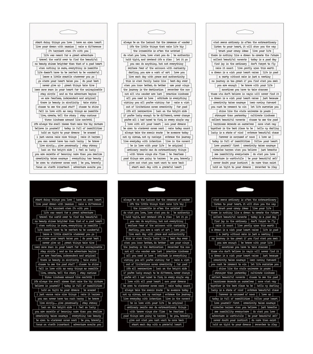 Tim Holtz Small Talk Wordstrip Stickers – Layle By Mail
